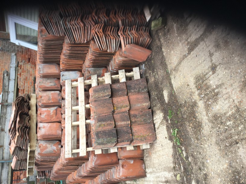 Red Norfolk Machined Pan Tiles – Reclaimed Building Materials | J C ...